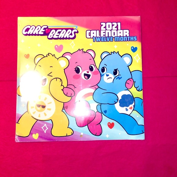 Office | Sale Care Bears 221 Calendar 90s Accessories | Poshmark